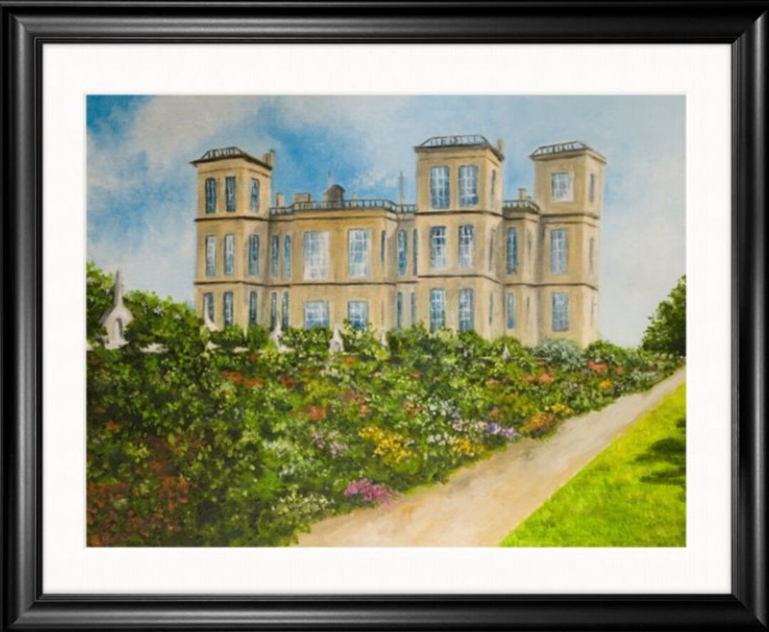 Hardwick Hall, Derbyshire Print original Also for Sale, See Listing - Etsy
