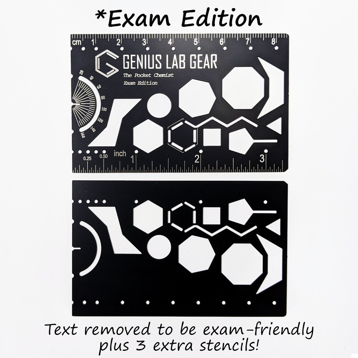 Organic Chemistry Stencil Molecule Drawing Template the | Etsy