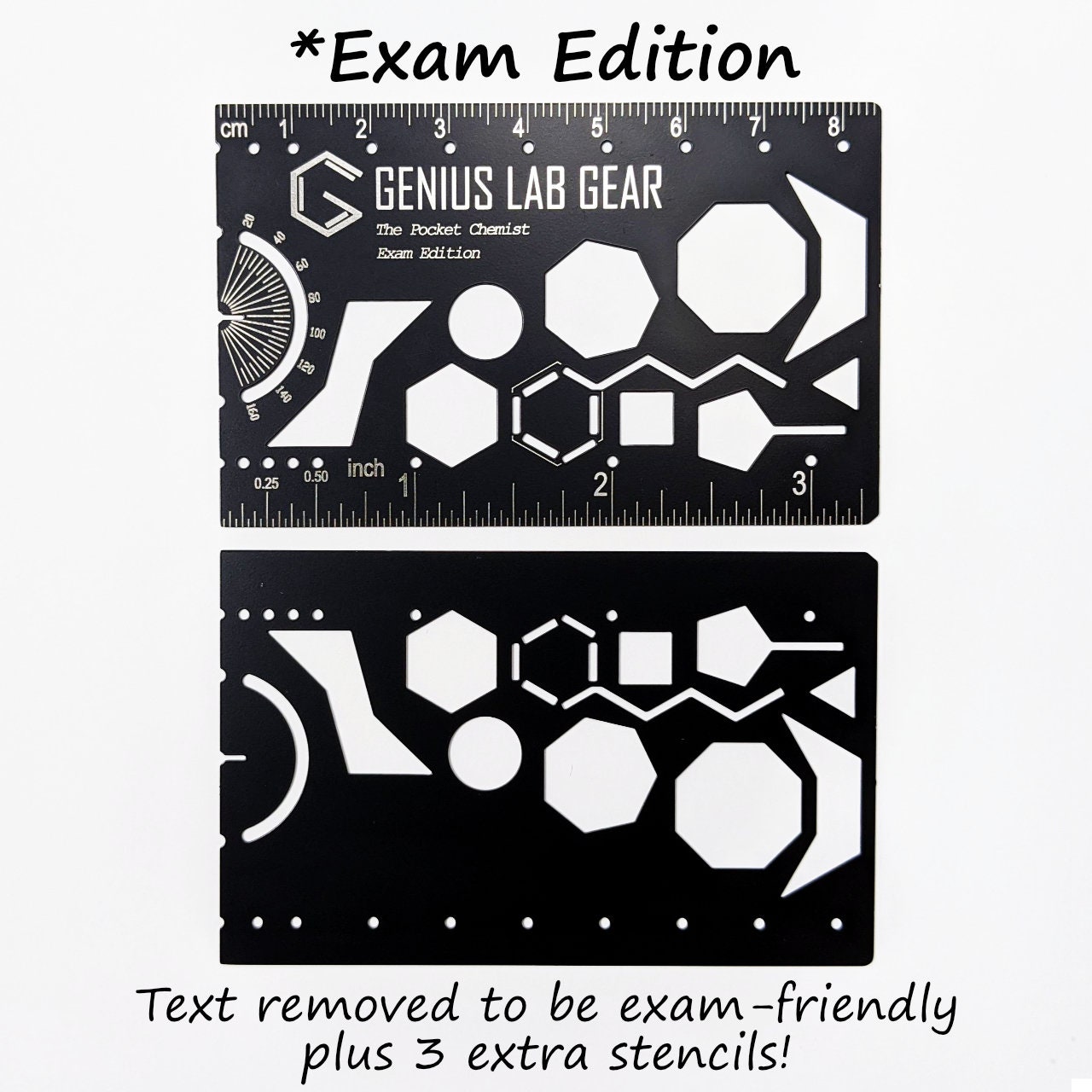 Organic Chemistry Stencil Molecule Drawing Template the | Etsy