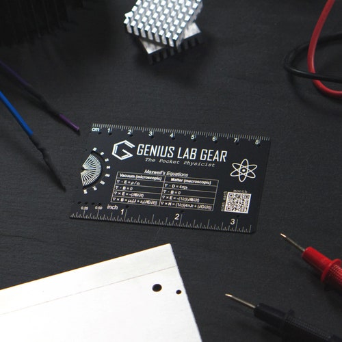 The Pocket Engineer Scale Ruler and Wallet Reference - Etsy