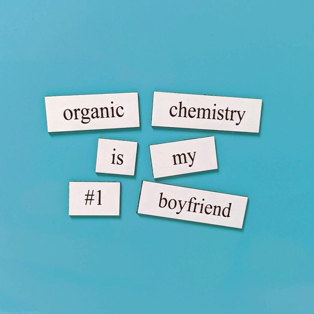 Chemistry Word Magnets | Laboratory Refrigerator Decor | Chemistry ...