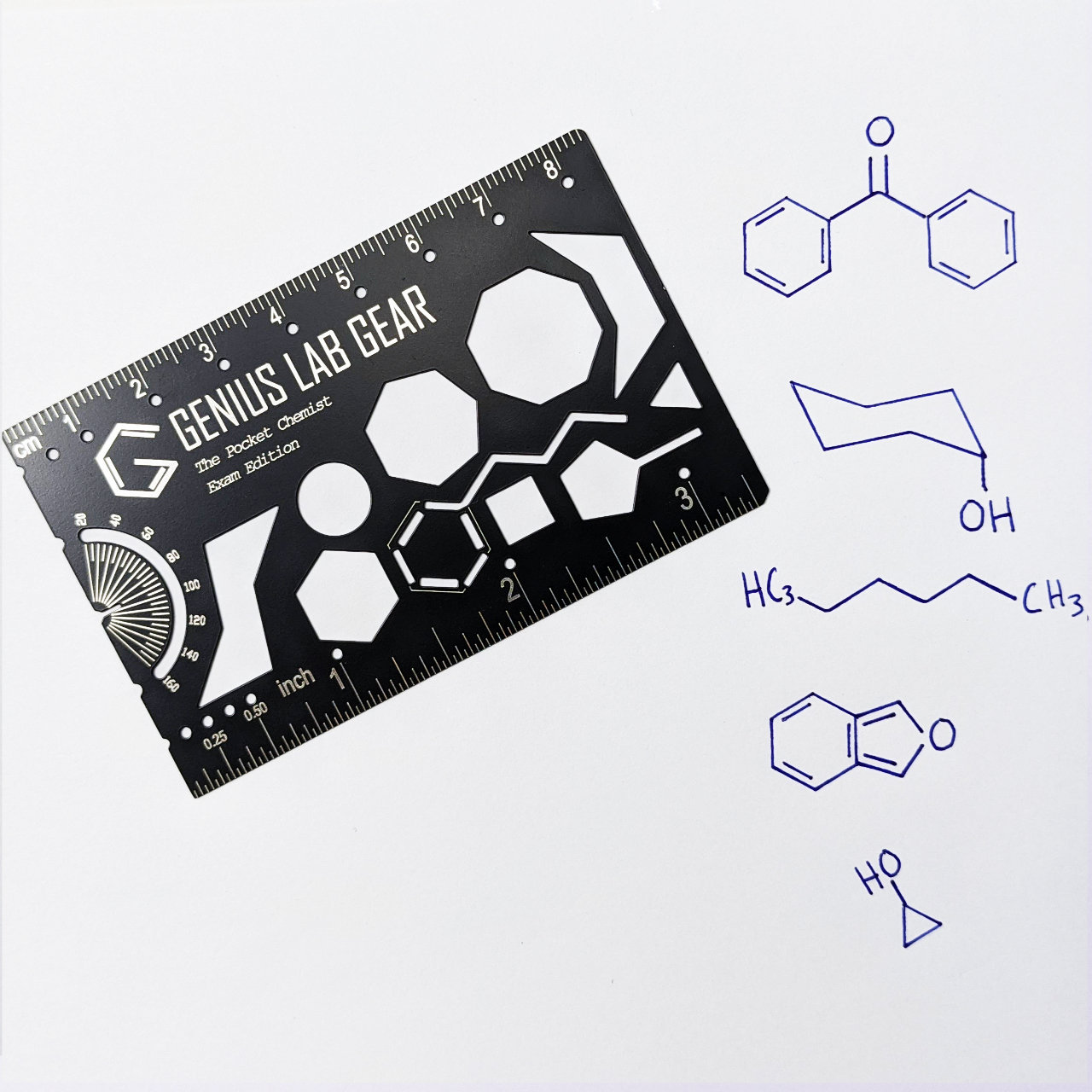Organic Chemistry Stencil Molecule Drawing Template the - Etsy Australia