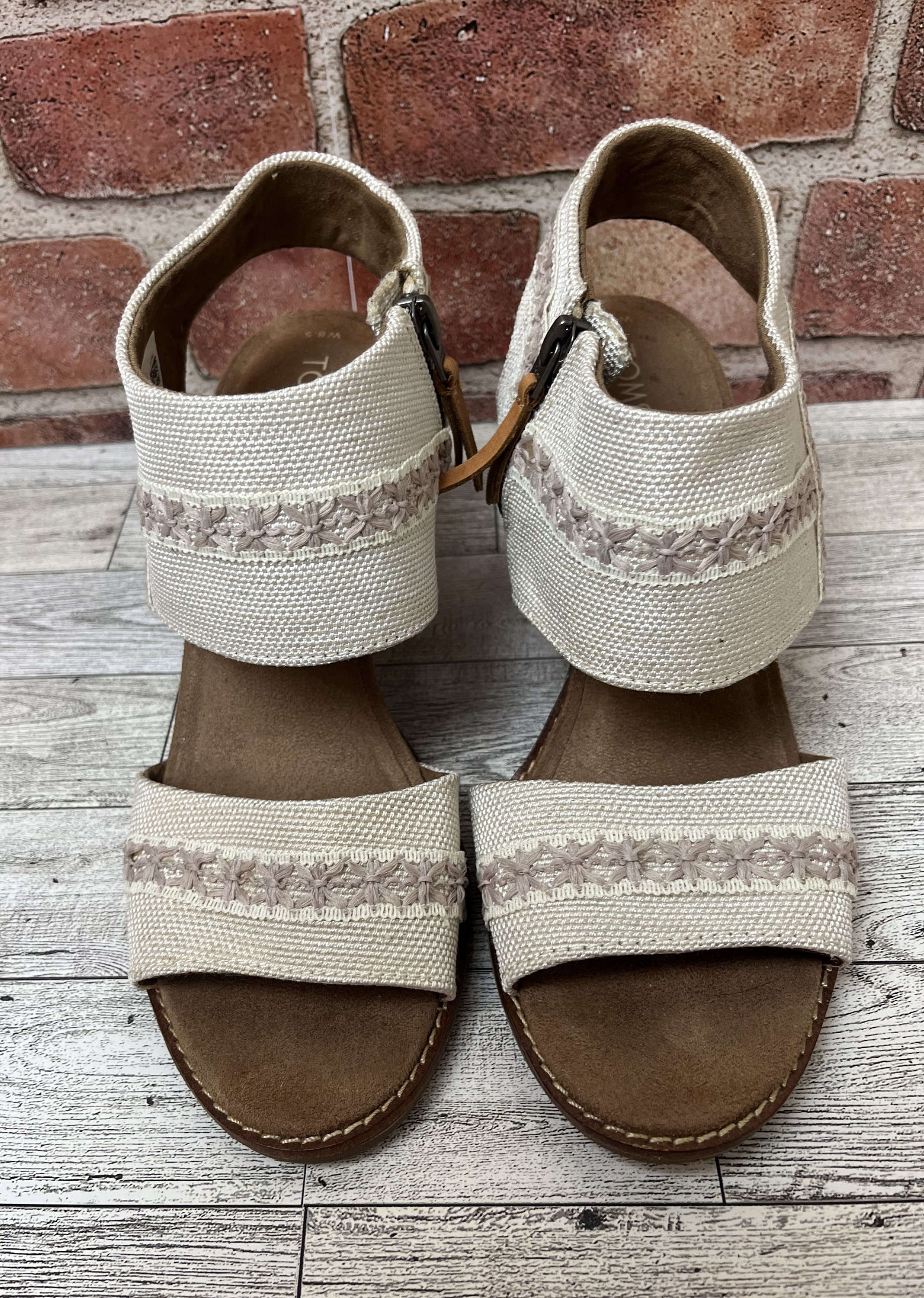Custom Embellished Tan Canvas Heels - Etsy