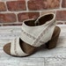 Custom Embellished Tan Canvas Heels - Etsy