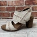 Custom Embellished Tan Canvas Heels - Etsy