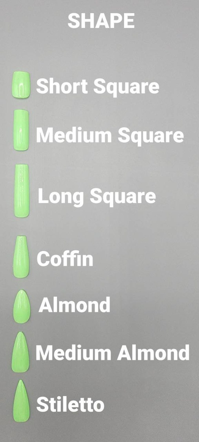 French Tip Nails/ Deep French Tip Nails/classic Nails / Press on Nails ...