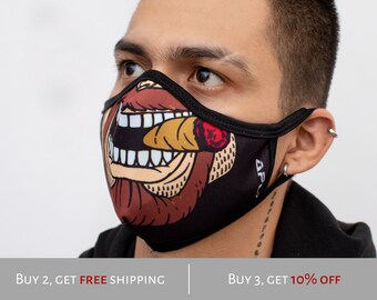 Cigar Face Mask - Etsy
