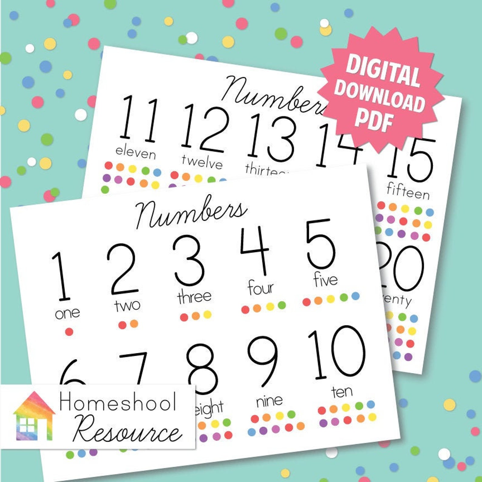 Numbers 1 20 Chart Printable Value Bundle Digital Download Etsy numbers-1-20-chart-printable-value-bundle-digital-download-etsy