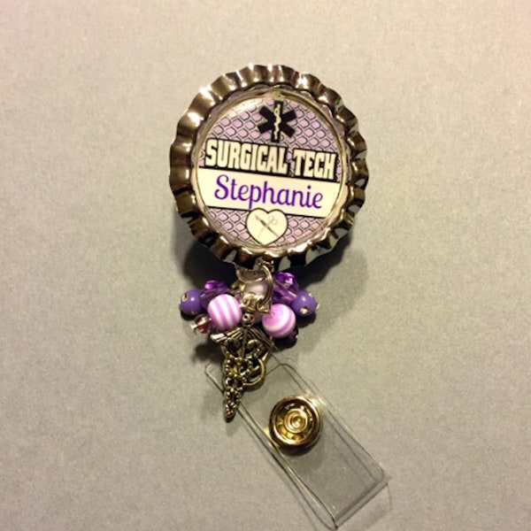 Surgical Tech Badge - Etsy