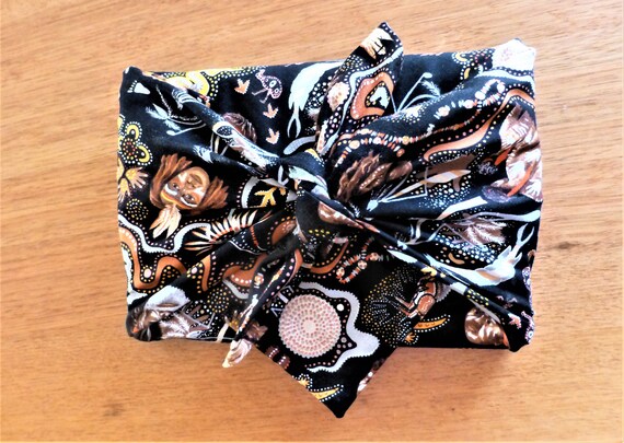 Indigenous Fabric Gift Wrapping furoshiki - Etsy Australia