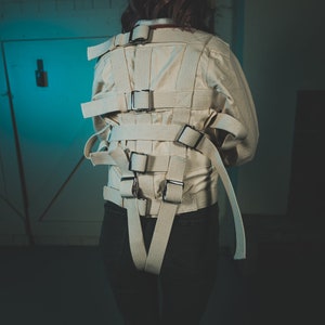 Max-security Series -double Crotch Strap Straitjacket - Etsy