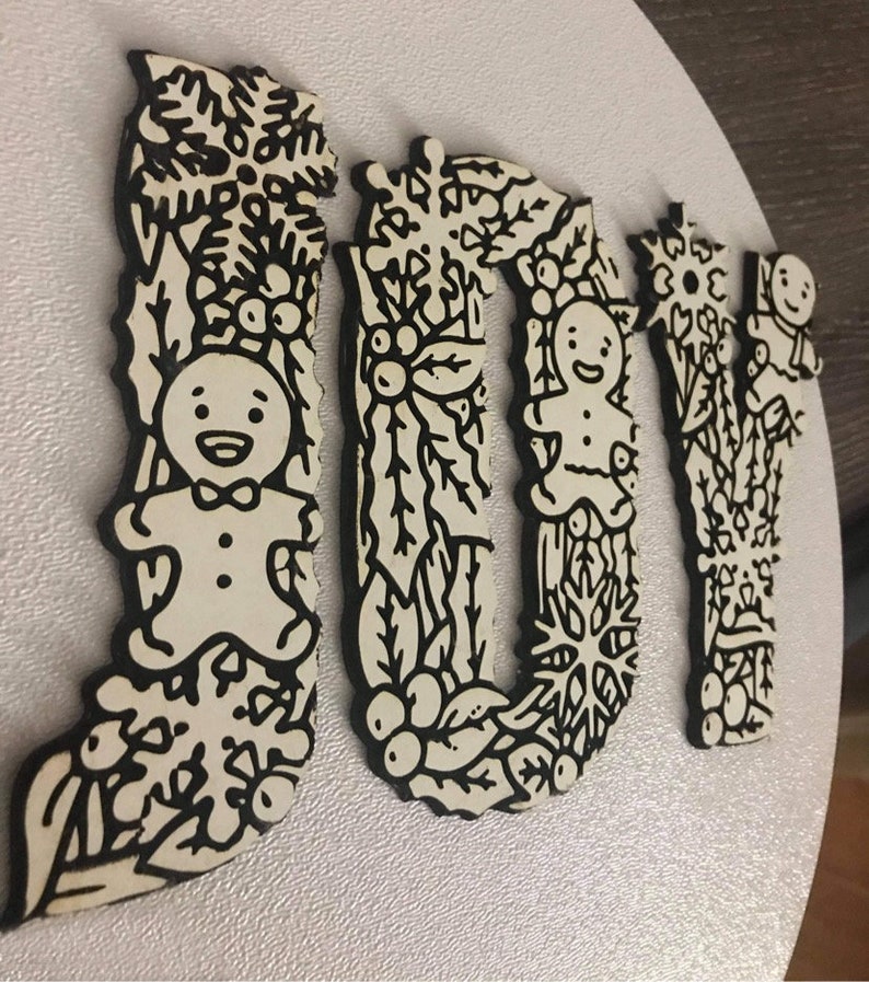 Jolly Holiday Font | SVG | Christmas Font | Gingerbread | Mistletoe ...