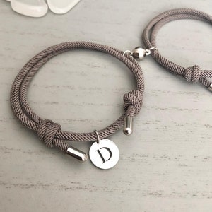 Couples Magnetic Bracelets Matching Bracelets Connecting - Etsy