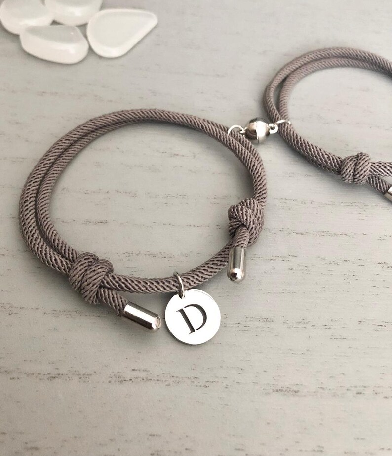 Couples Magnetic Bracelets Matching Bracelets Connecting - Etsy
