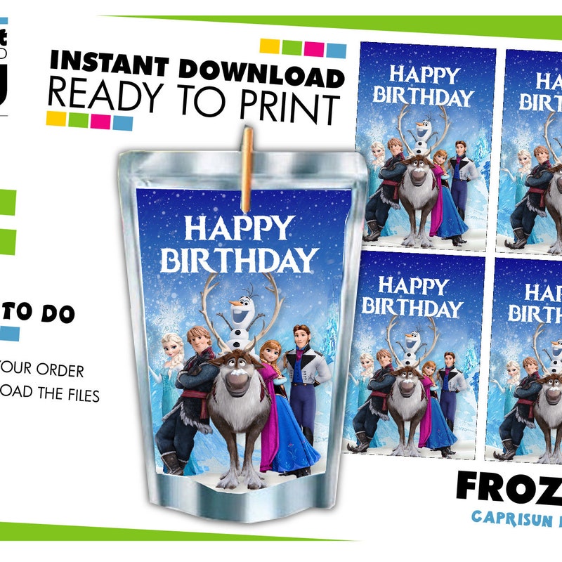 Frozen Theme - Etsy