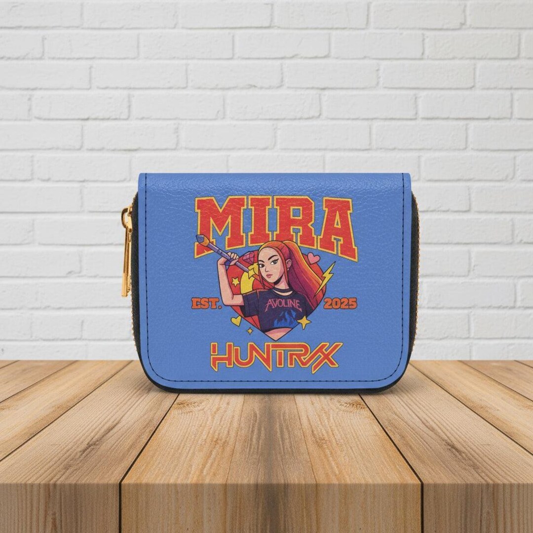 K-pop Demon Hunters X Mira Edition | Slim Wallet X Vegan Leather - Etsy
