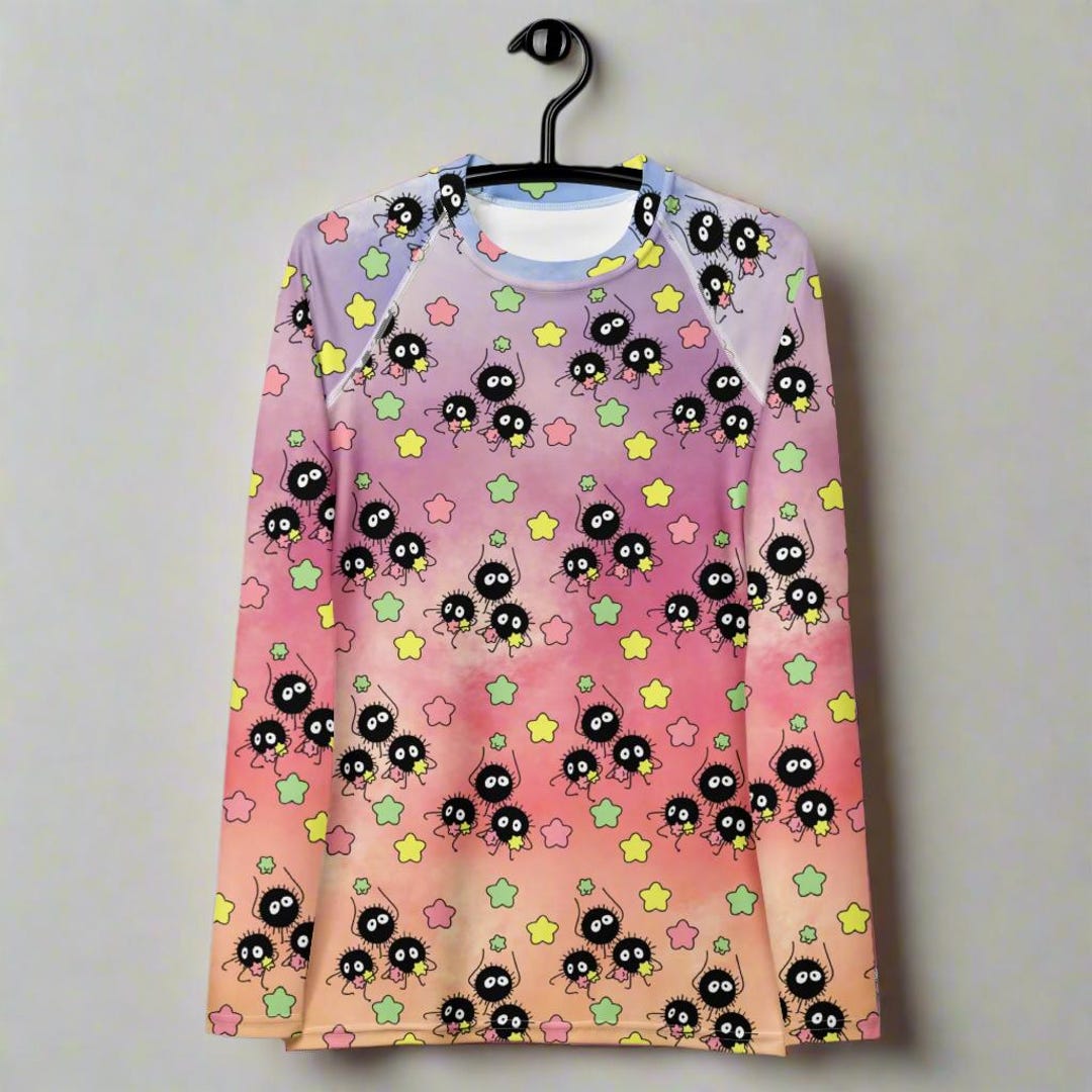 Soot Sprites | Womens Rash Guard | Sunrise Variant - Etsy