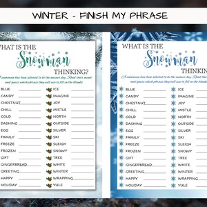 7 in 1 - Winter Games - Kids | Office Party | Family Party | HD Images ...