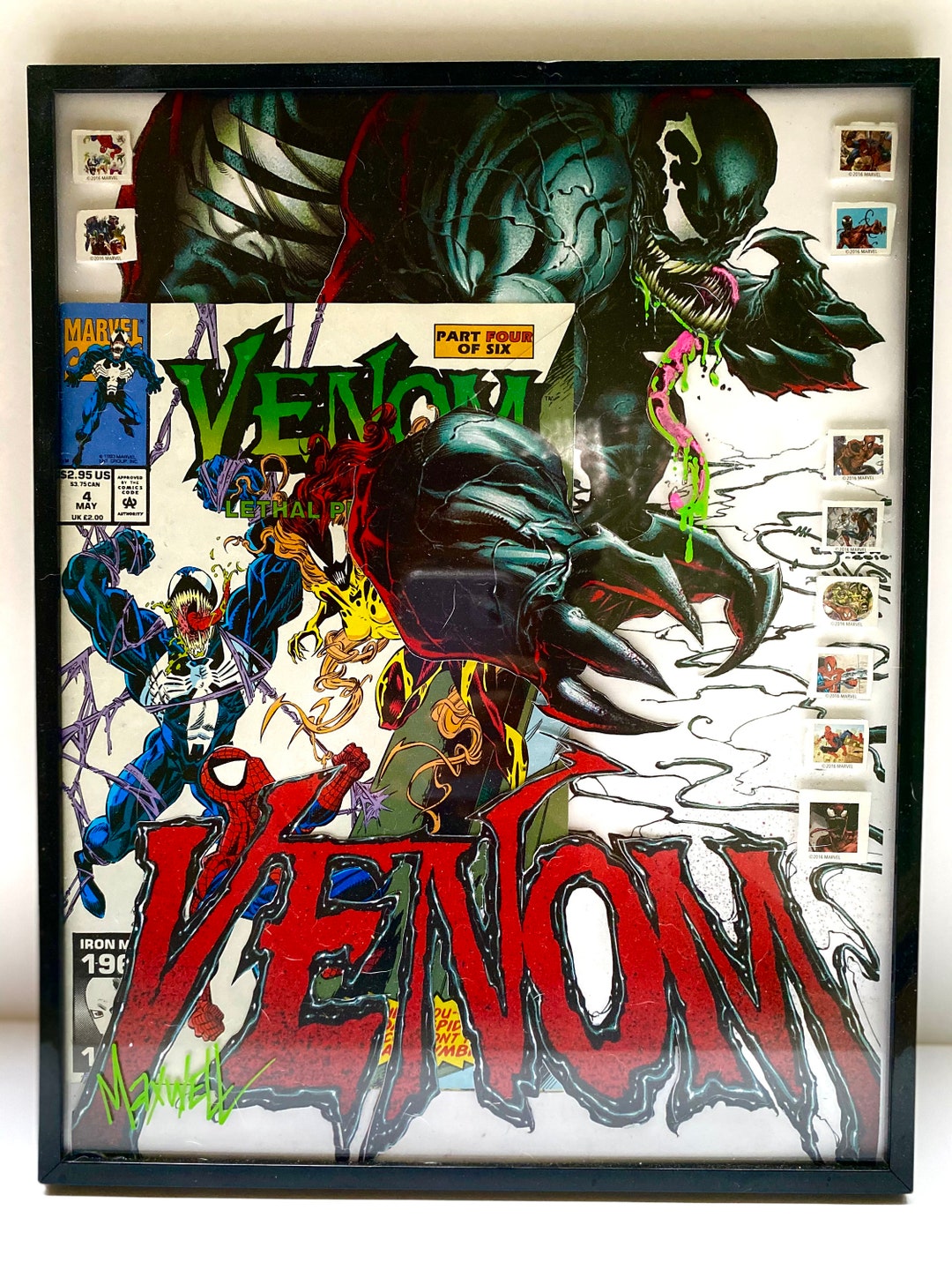 Venom Custom Comic Case - Etsy