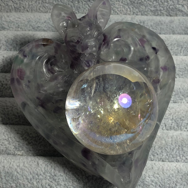 Fluorite Crystal - Etsy UK