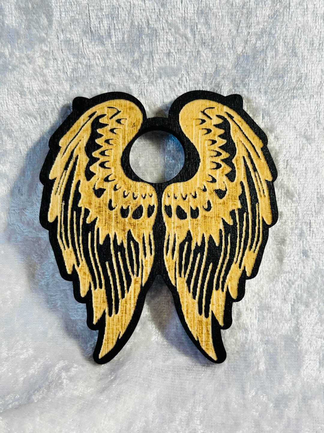 Angel Wings Design Wooden Sphere Holder Sphere Not Included Wings ...