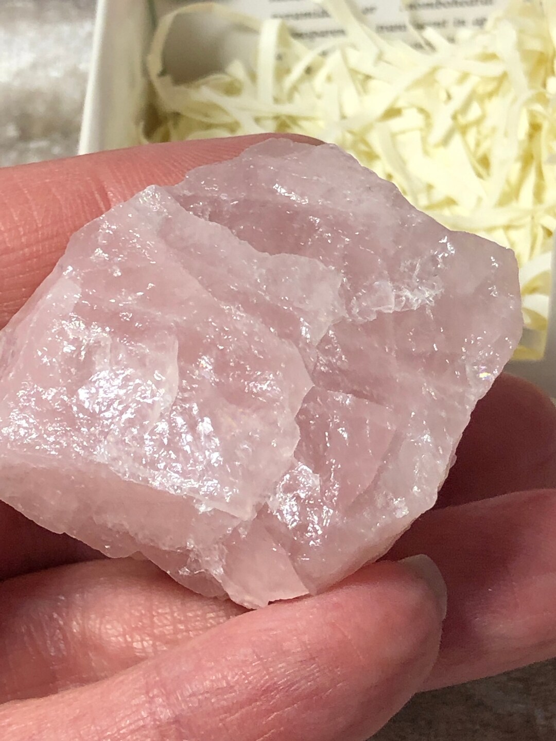 Rough Rose Quartz Specimen Sample 60gms - Etsy