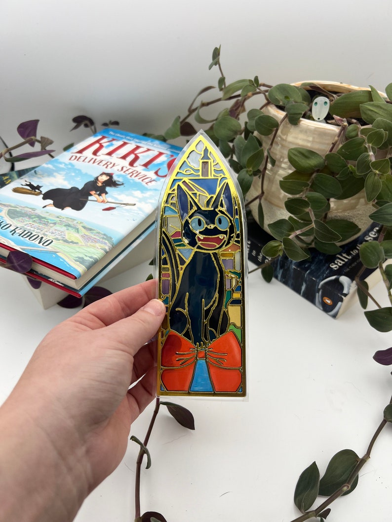 Stained Glass Window Jiji Bookmark Fantasy and Adventure Time Studio ...