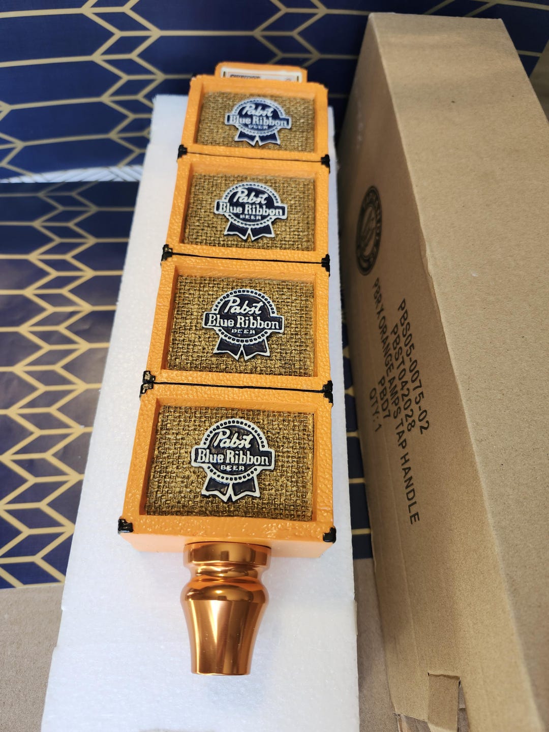 New Extremely RARE Pabst Blue Ribbon X Orange Amps Tap Handle - Etsy