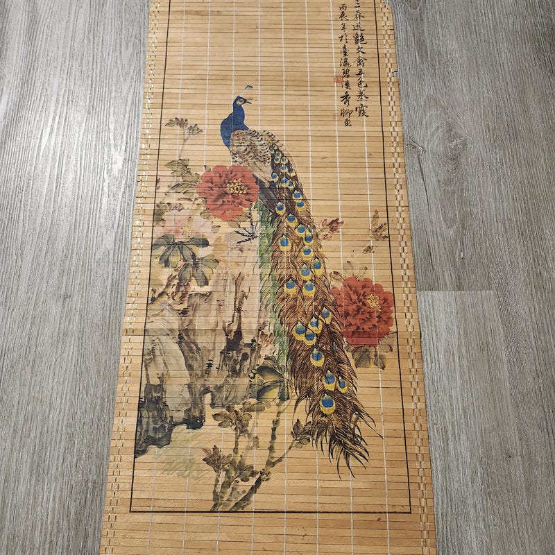 Asian Bamboo Scroll - Etsy