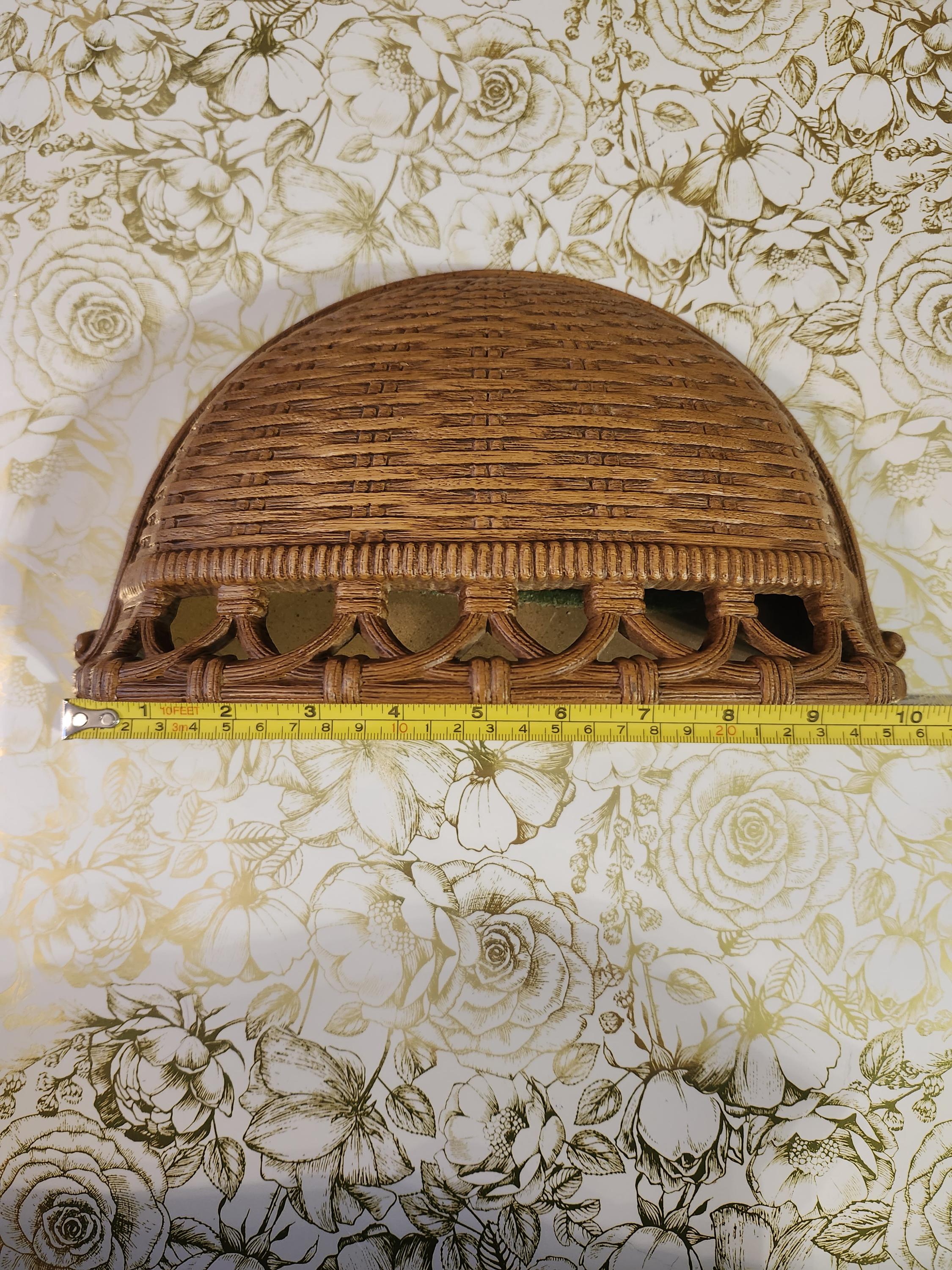 Vintage Syroco Wall Planter - Etsy