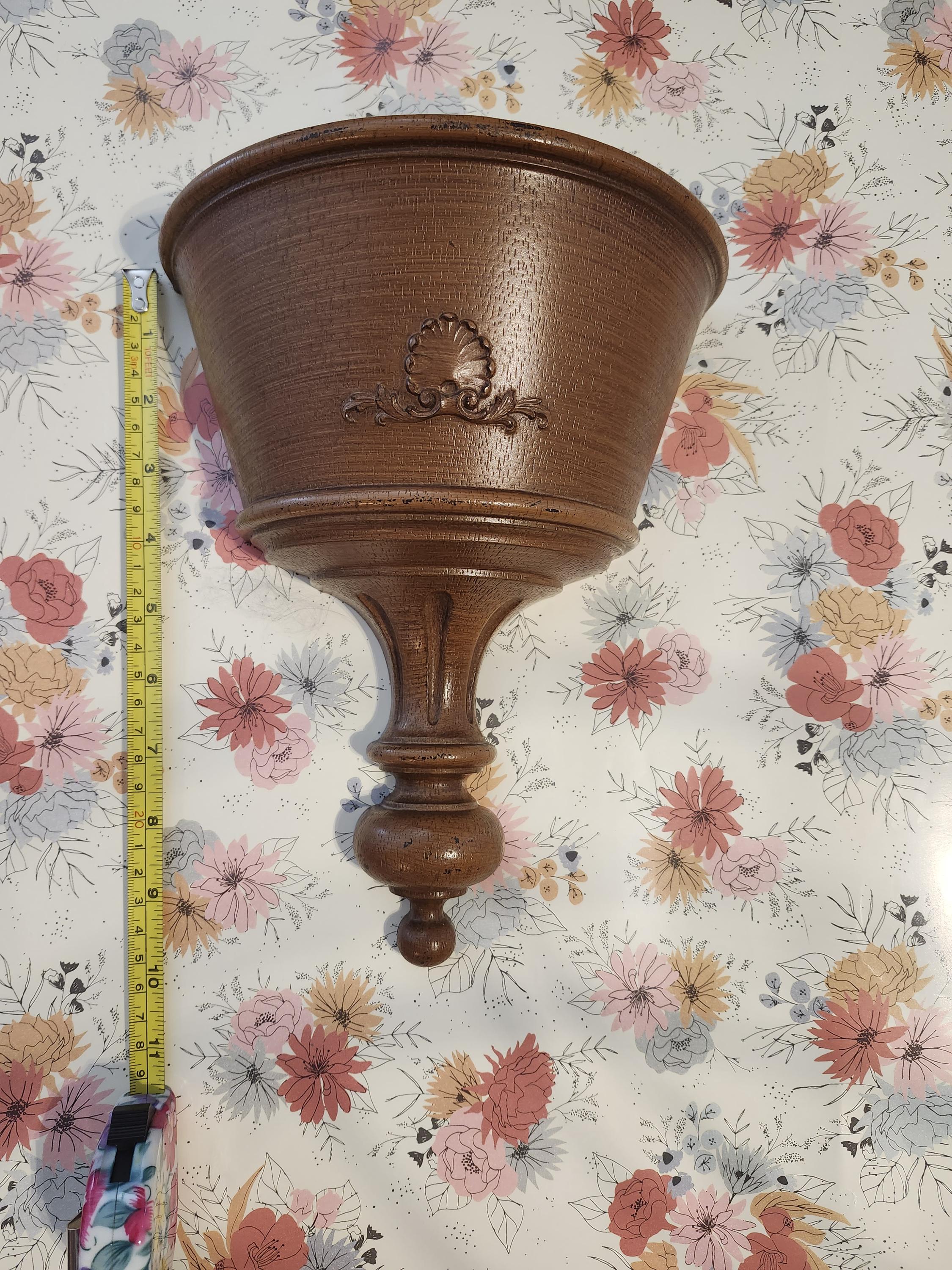Vintage Syroco Wall Planter - Etsy
