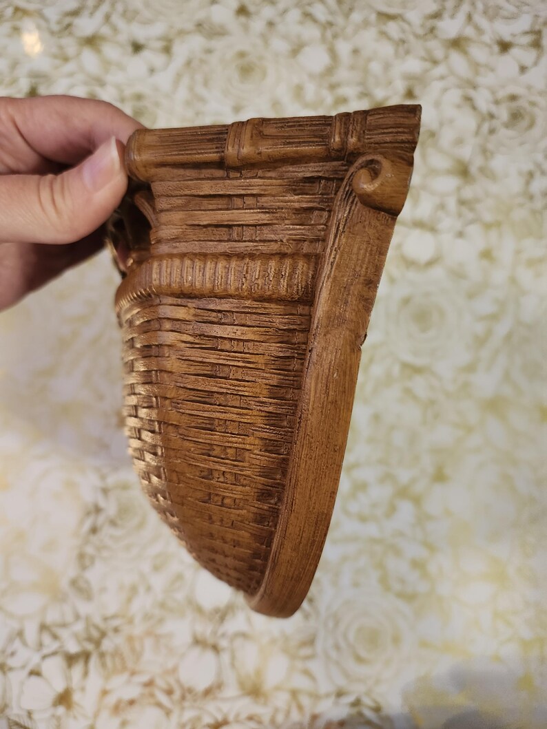 Vintage Syroco Wall Planter - Etsy