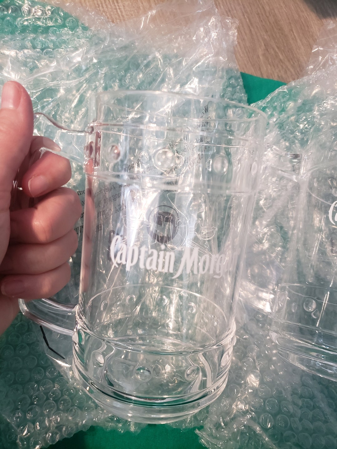 New Captain Morgan Acrylic Tankard Glasses Set - Etsy