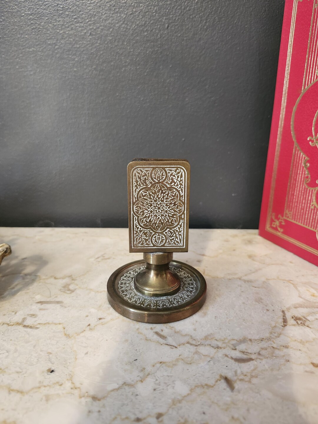Antique Brass Hollywood Regency Era Type Matchbook Holder - Etsy