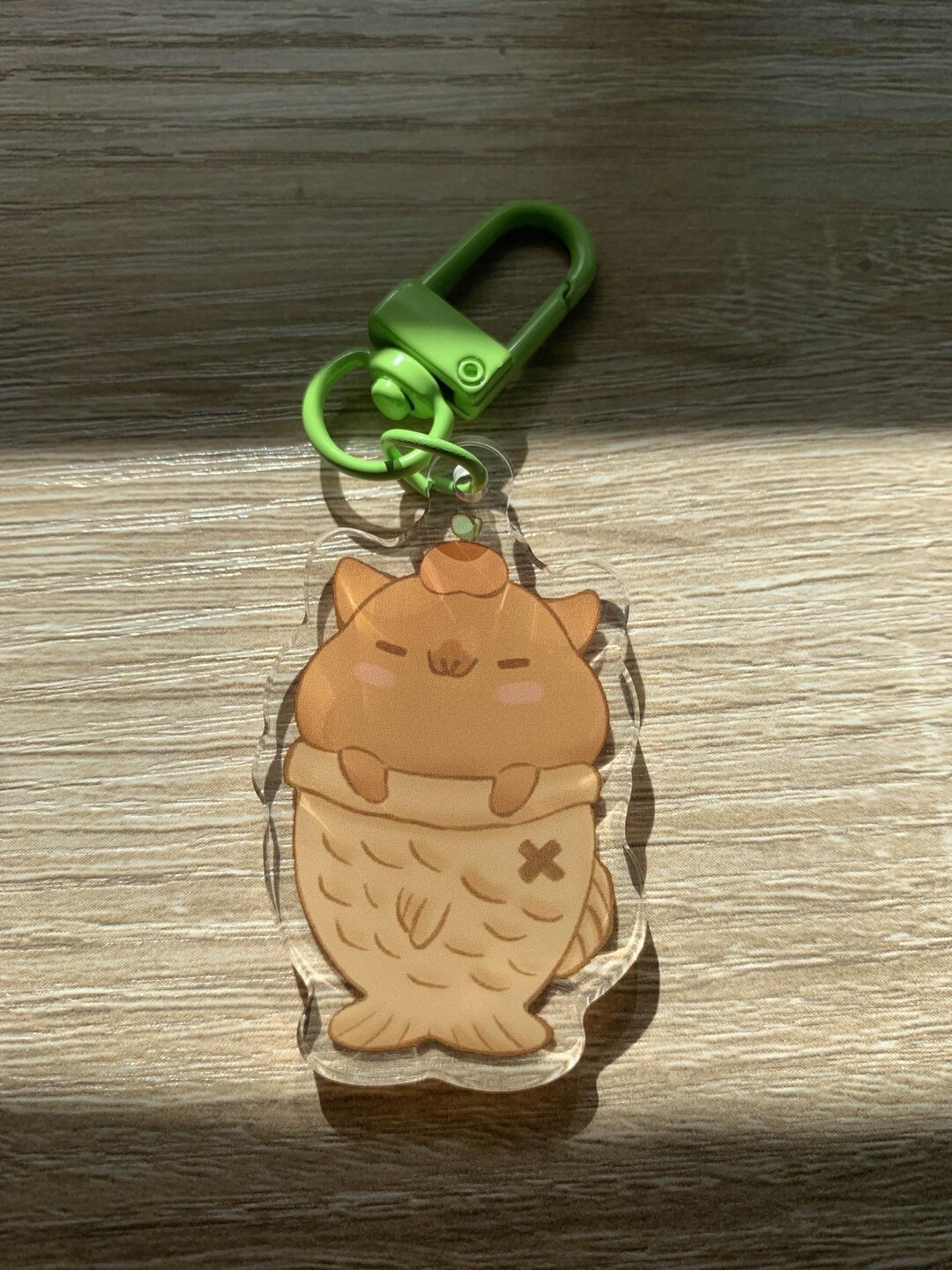 Capybara Taiyaki Keychain - Etsy