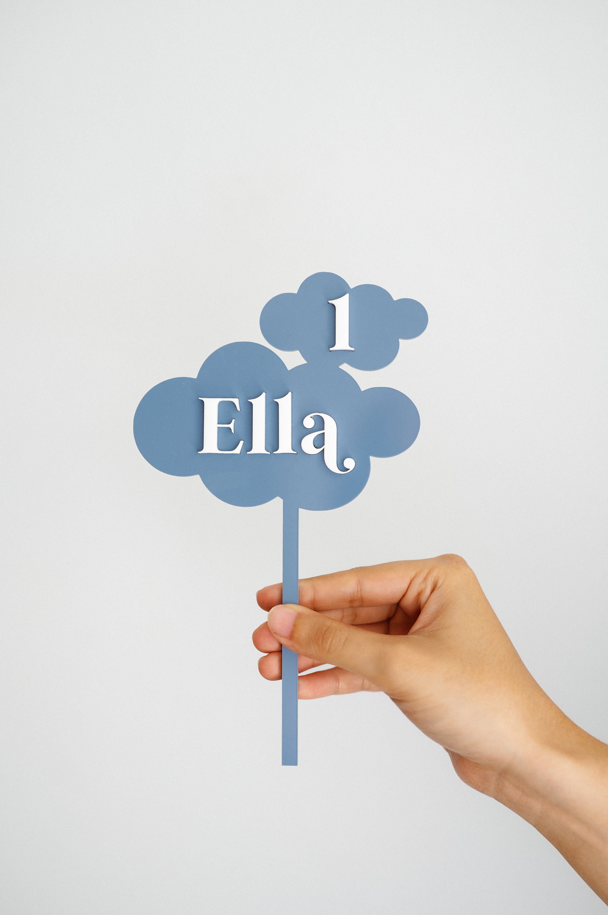 Custom Cloud Cake Topper Svg First Birthday Kid SVG Cake - Etsy