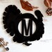 Turkey Monogram SVG, Turkey Sign Svg, Laser Engraving Svg, Glowforge ...