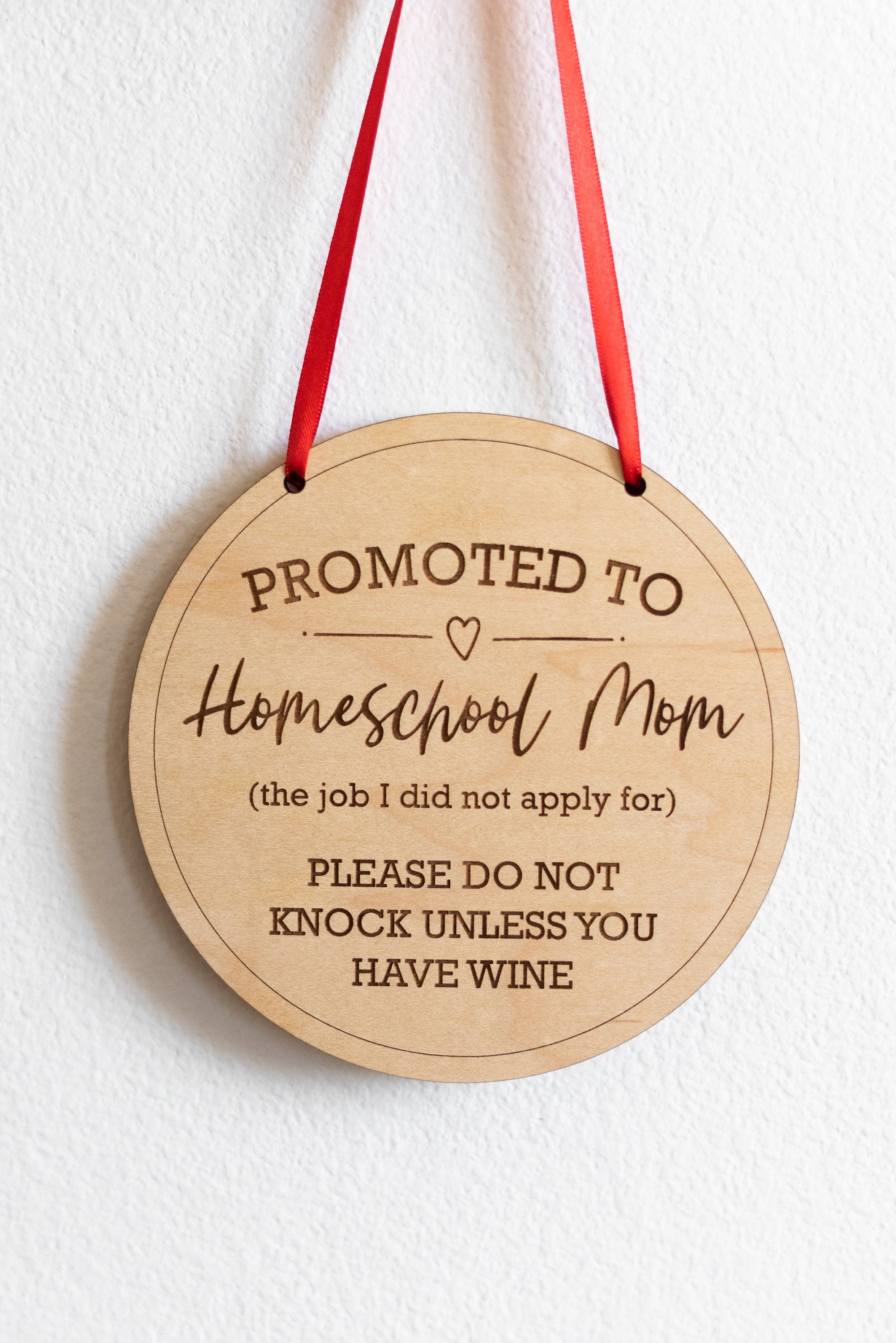 Home & Living Wall Hangings Laser Engraving svg Distance Learning Sign ...