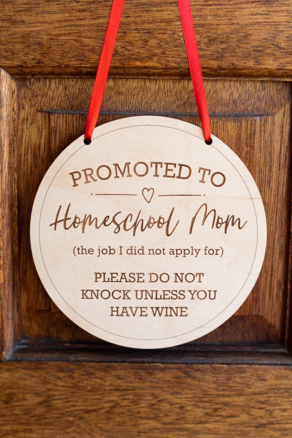 Home & Living Wall Hangings Laser Engraving svg Distance Learning Sign ...