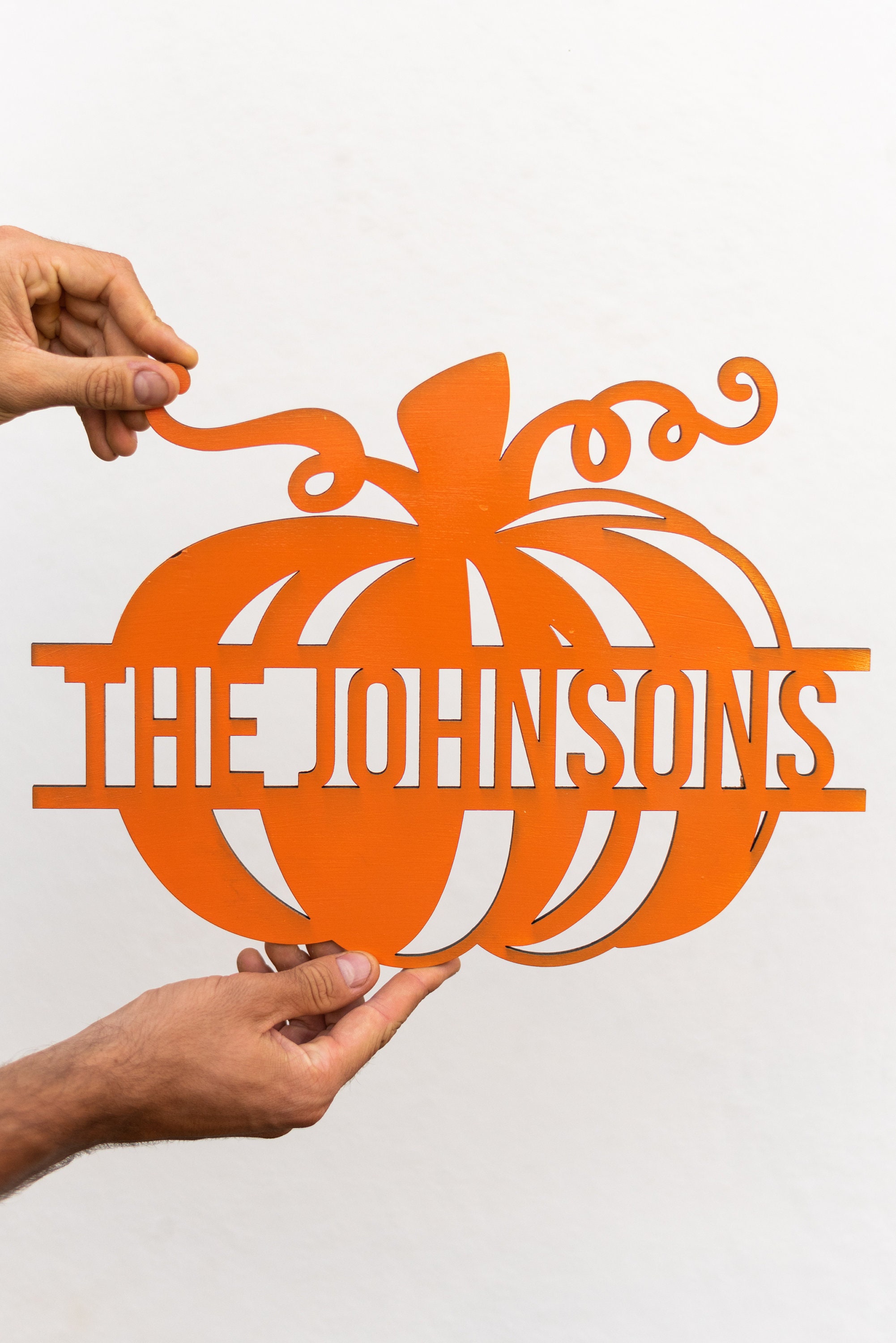 Pumpkin Monogram SVG, Pumpkin Sign Svg, Laser Engraving Svg, Glowforge ...