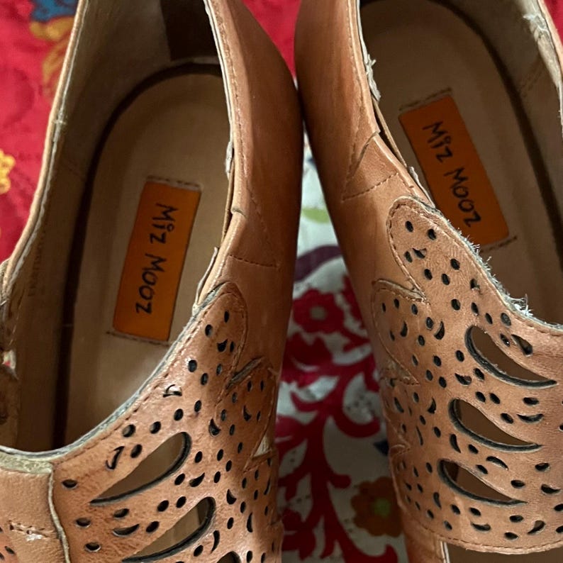 30s Style Tan Button Bootie High Heels With Cutouts - Etsy