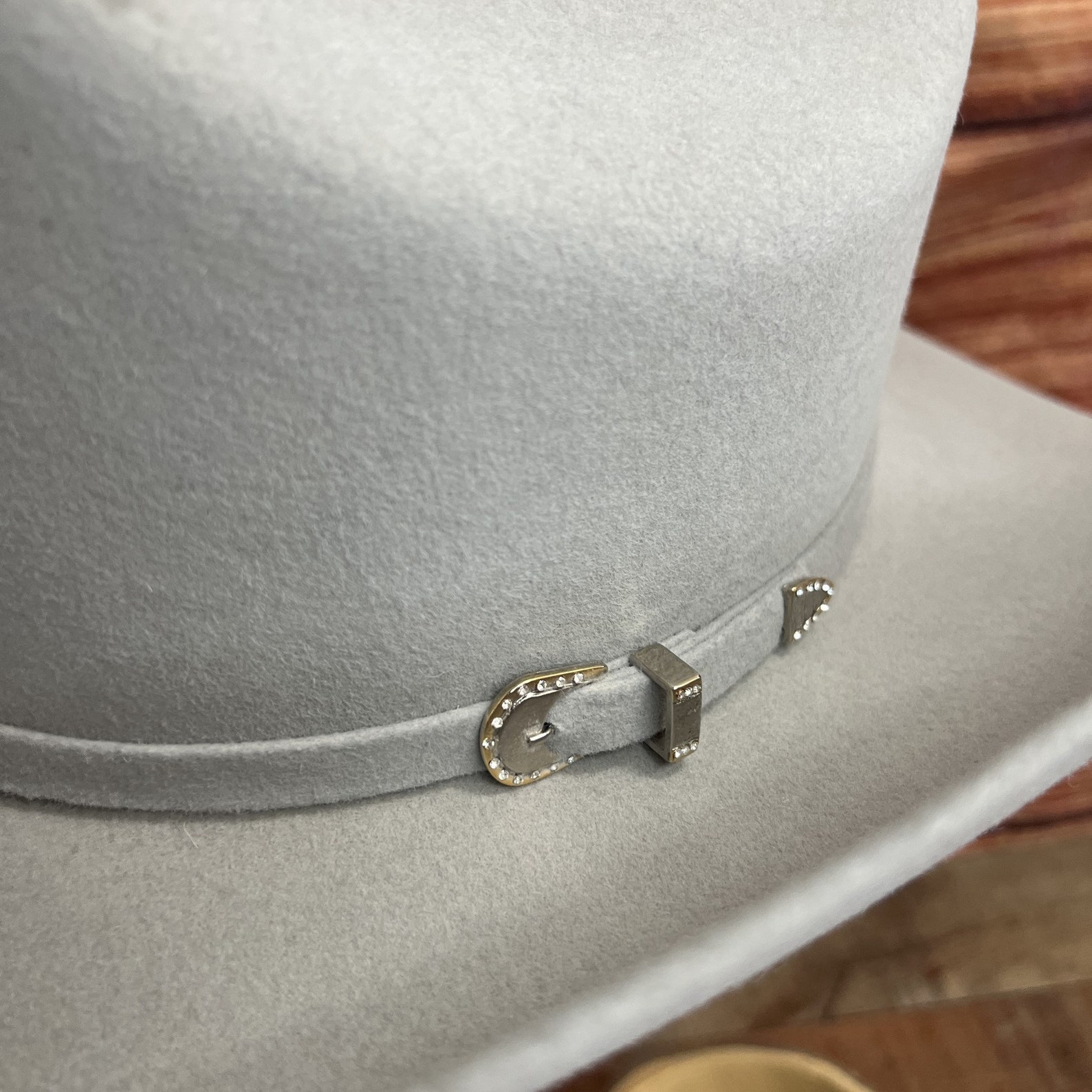 Men's Grey Felt Cowboy Hat: Western Rodeo Rancher Style Taco-sinaloa - Etsy