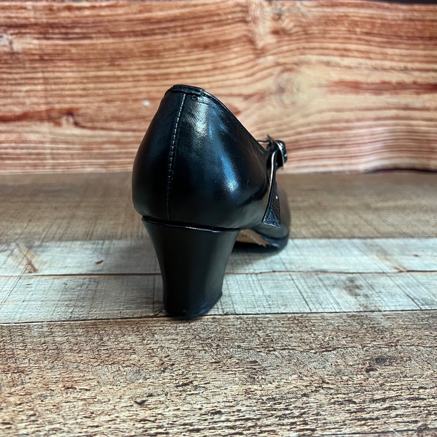 Folklorico Dance Shoes for Women Heels Black Tacones Negros Baile ...