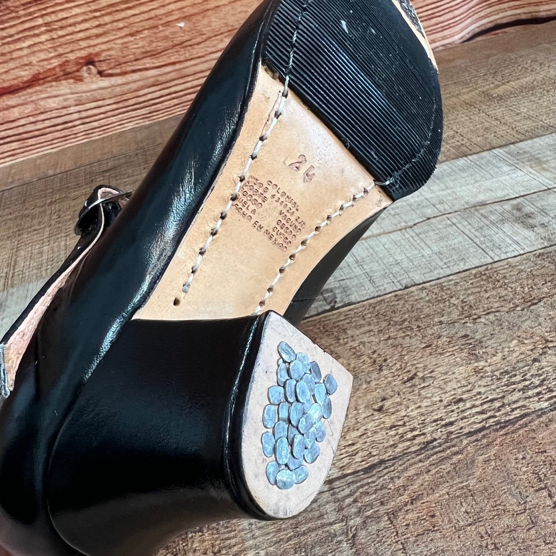 Folklorico Dance Shoes for Women Heels Black Tacones Negros Baile ...