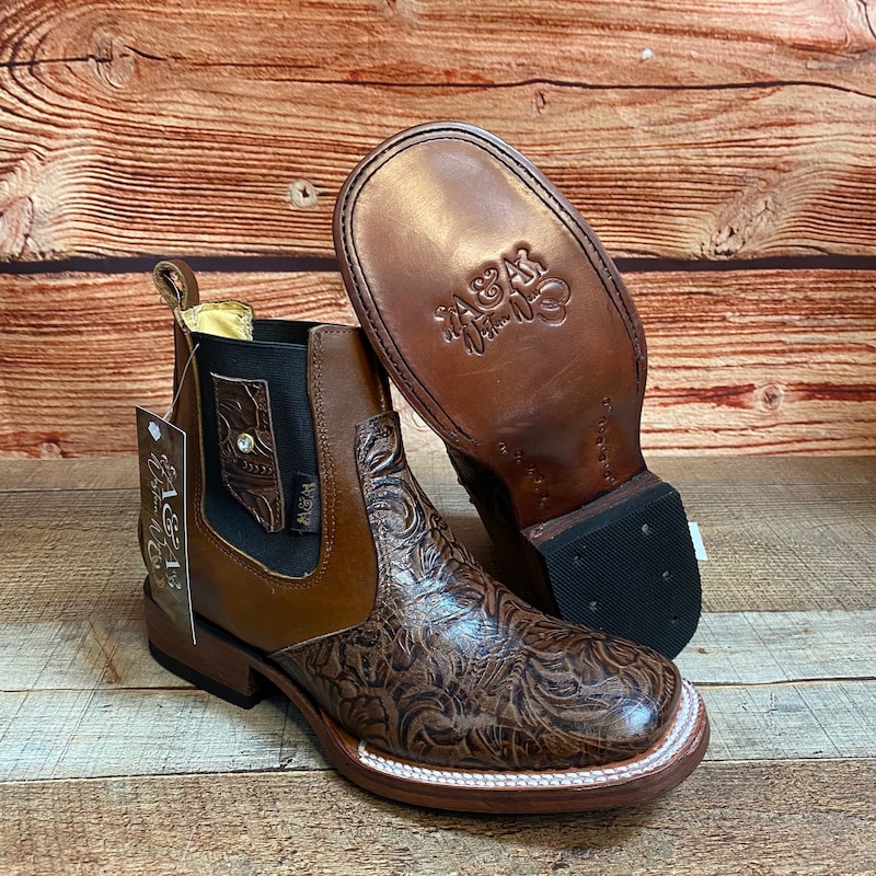 Embossed Boot Womens - Etsy