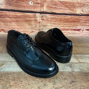 Men Genuine Leather Oxford Style Dress Shoes Pachuco Style Zapatos De ...