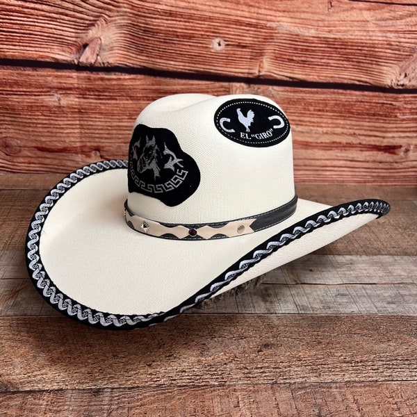 Mens Rodeo Cowboy Hat Black - Etsy