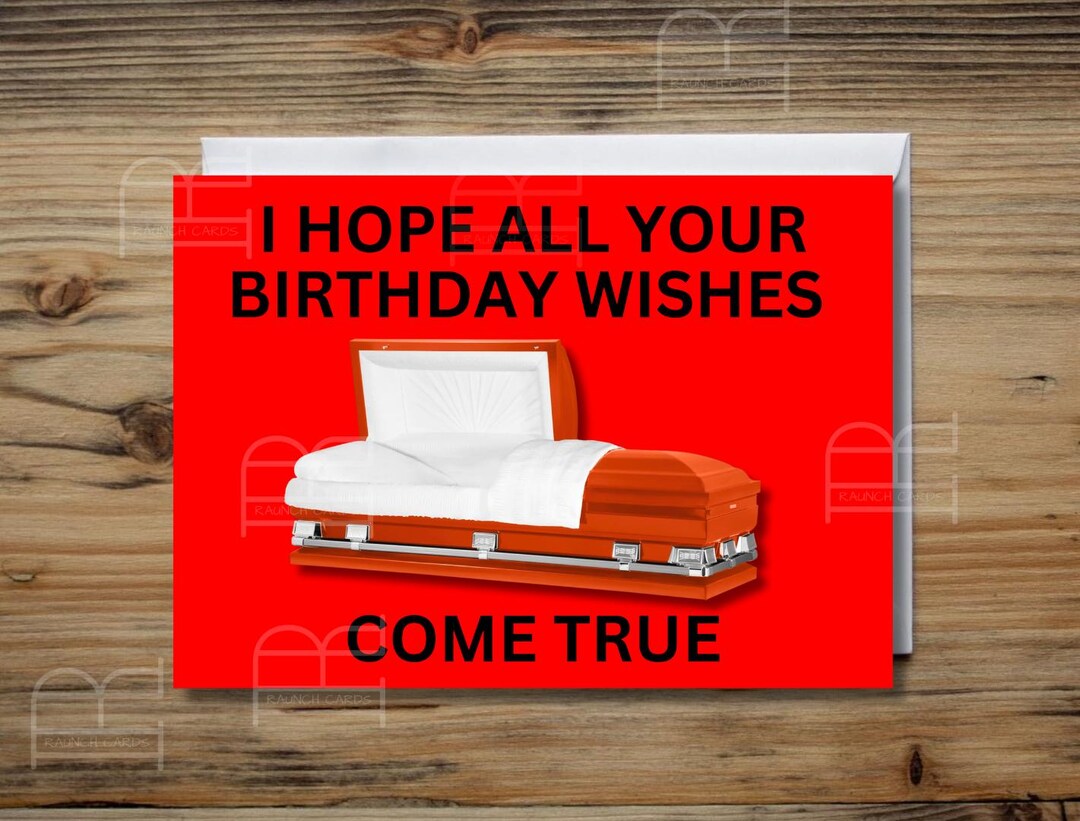 Anti Trump Birthday Card for Political Friend Anti-trip Liberal Snarky ...