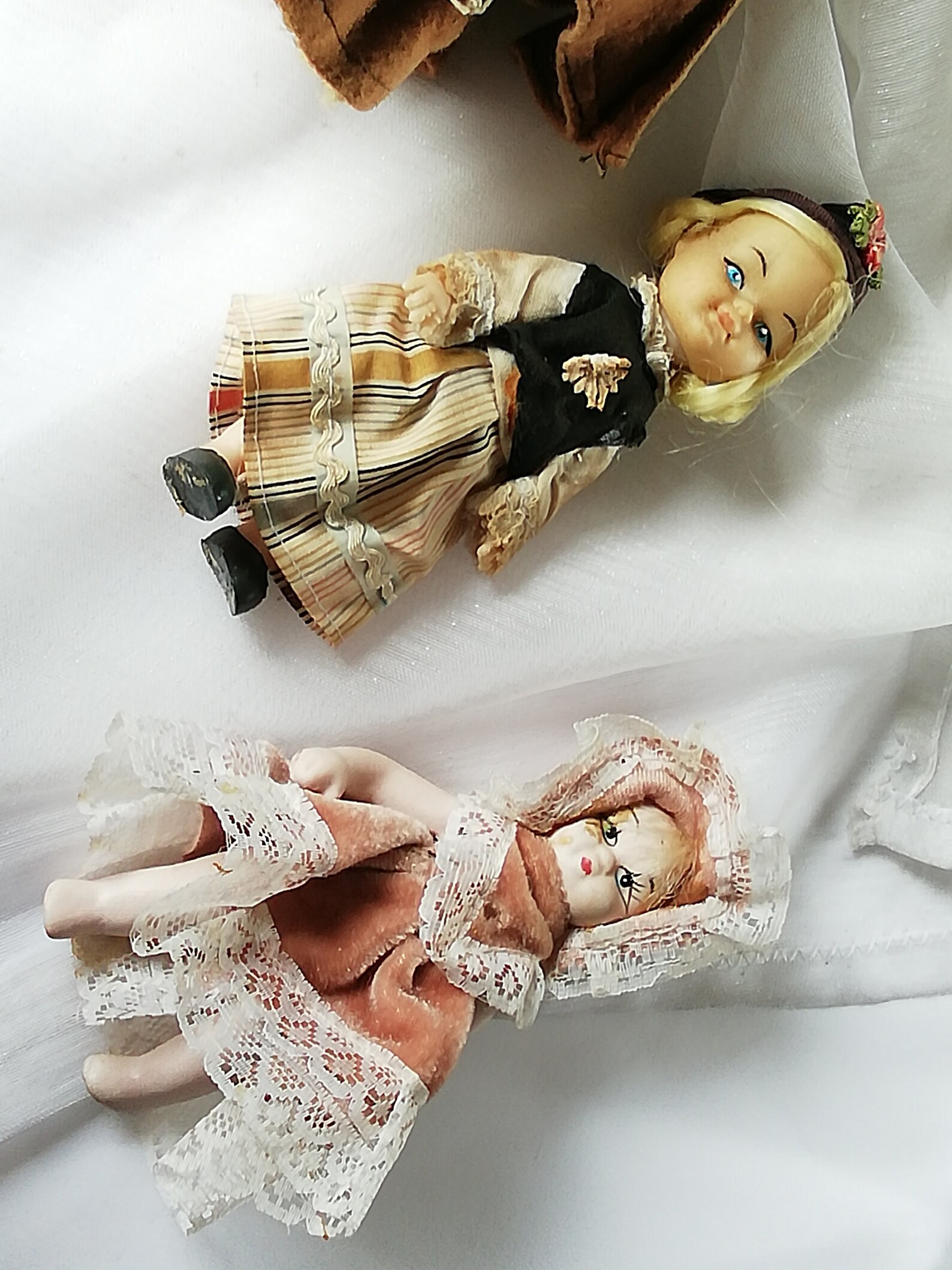 Antique German Doll Trio: 1930s/40s Vintage Collectibles - Exquisitely ...