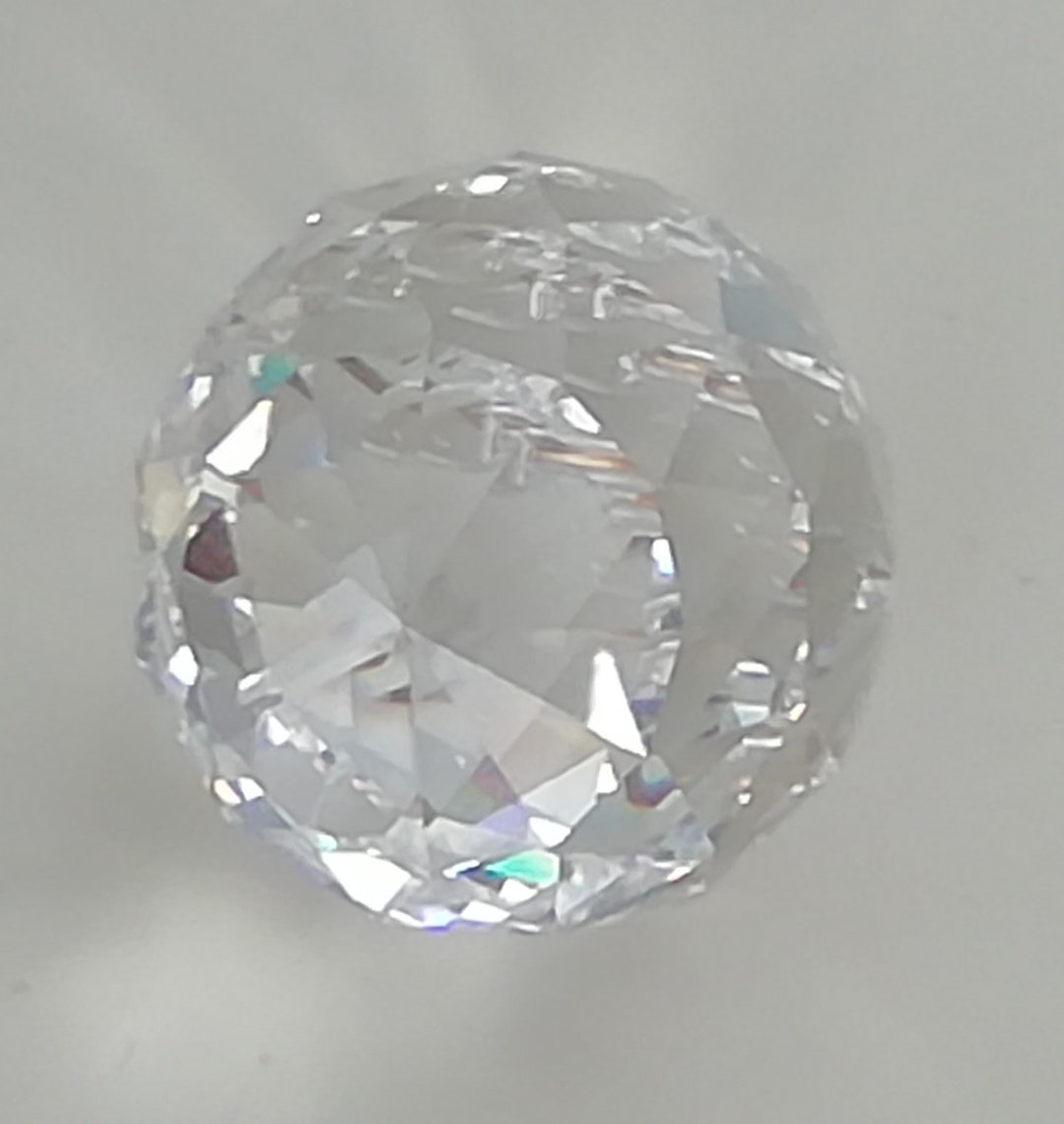 Vintage Cut Crystal Ball: Feng Shui Home Decor (5/6 Cm) - Etsy